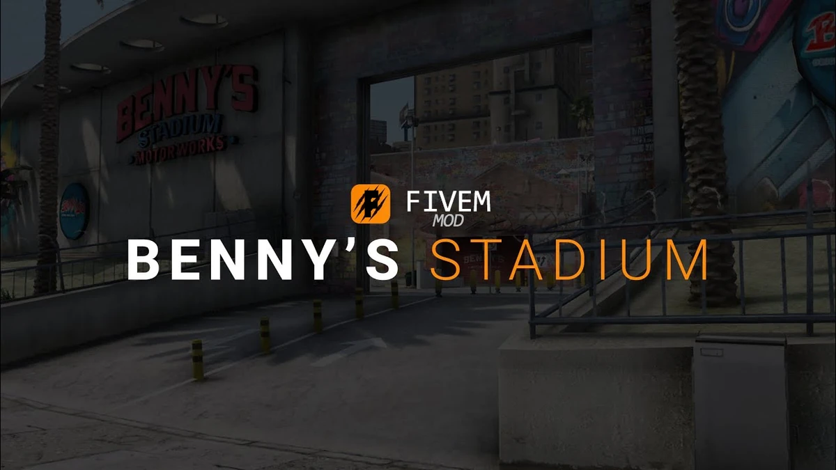BENNY’S STADIUM MLO – Fully Open Source | Optimized Mechanic Map for ...